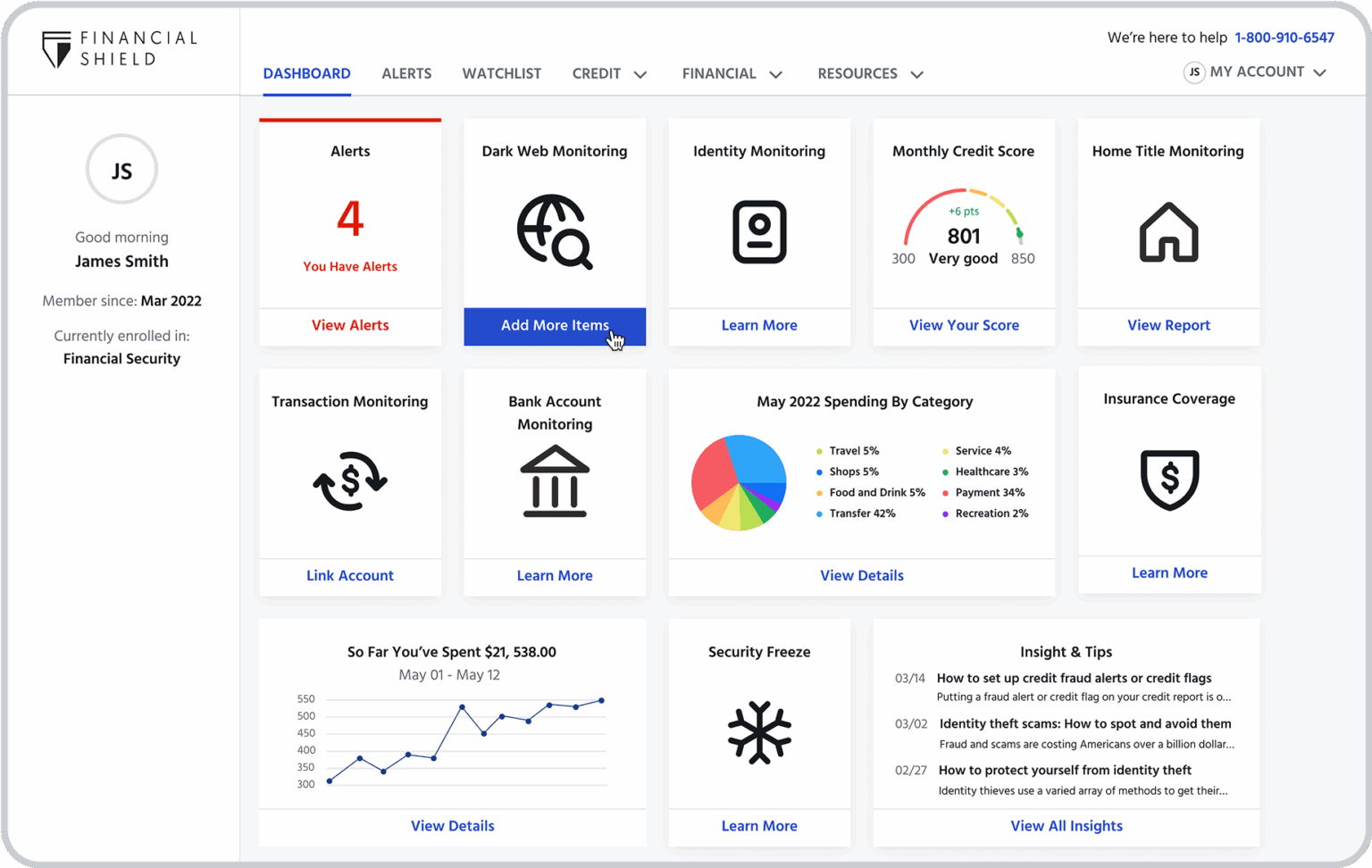 All-in-one Financial Protection - Financial Shield
